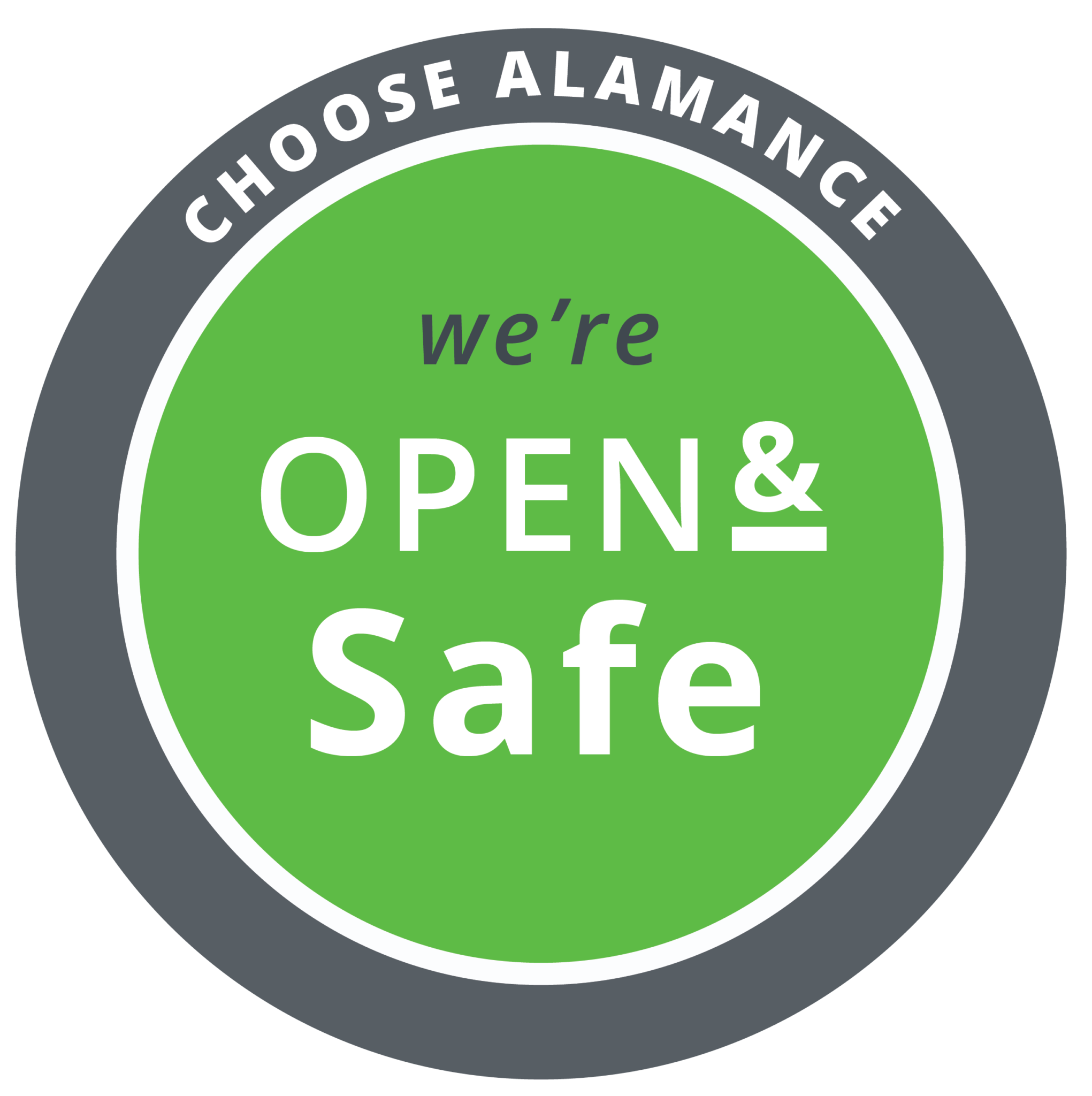 Open & Safe Commitment - Alamance County Area Chamber of Commerce